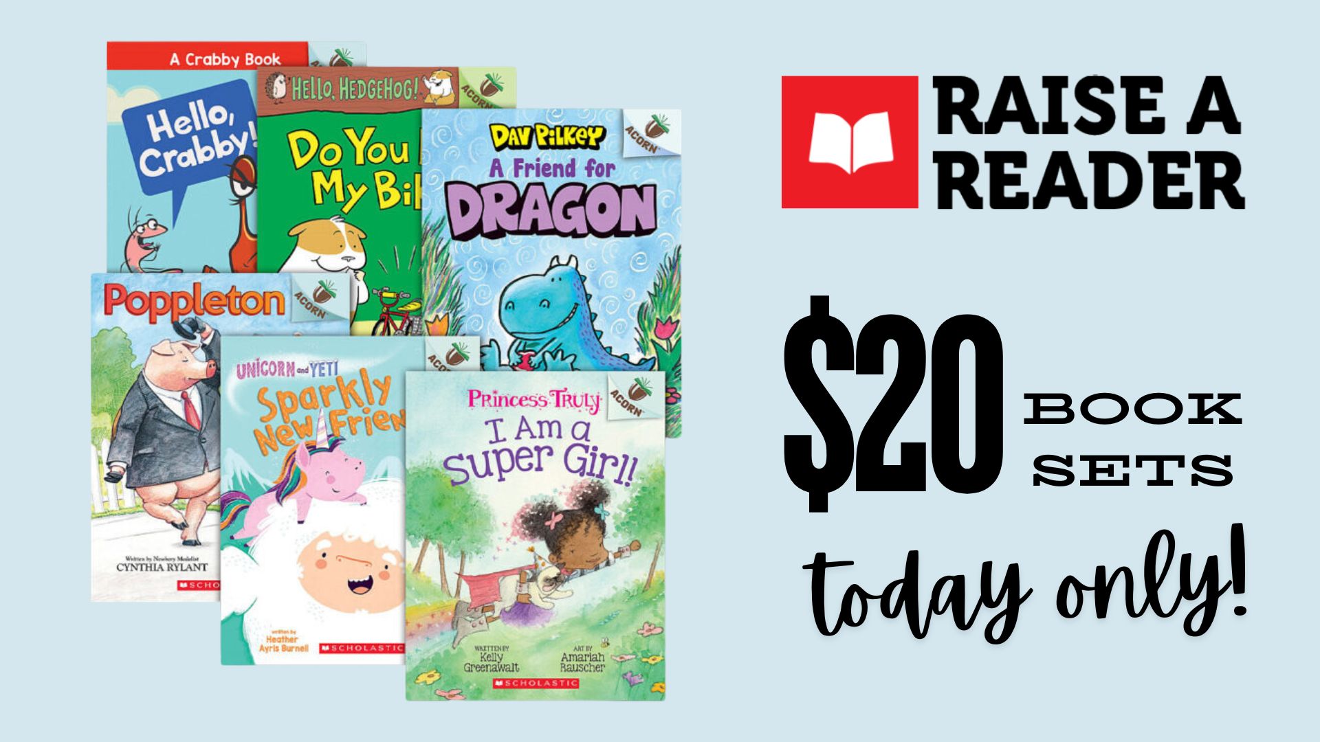 Scholastic Raise a Reader Sets | Only $20 with Code Today Only! :: Southern Savers