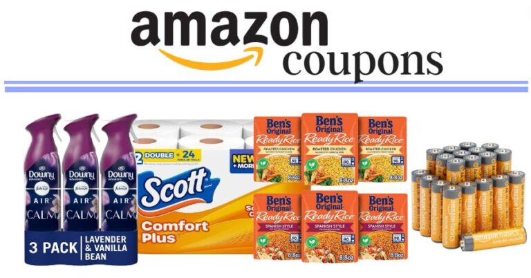 Top Amazon Coupons: Grocery, Personal Care & Household Deals ...