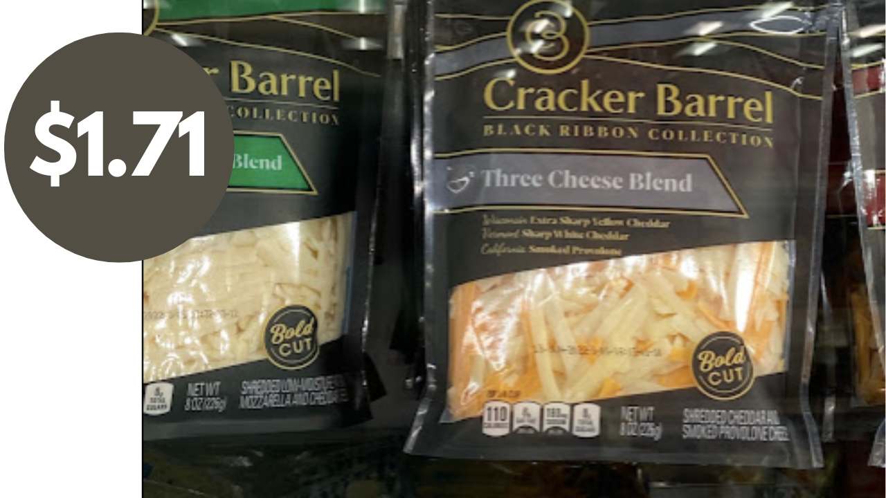 Stock Up on Cracker Barrel Shredded Cheese for Just $1.71 :: Southern ...