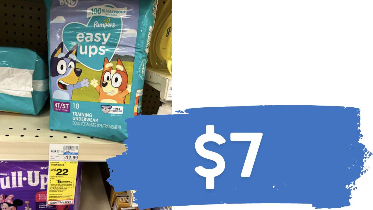 $7 Pampers Easy Ups at CVS :: Southern Savers
