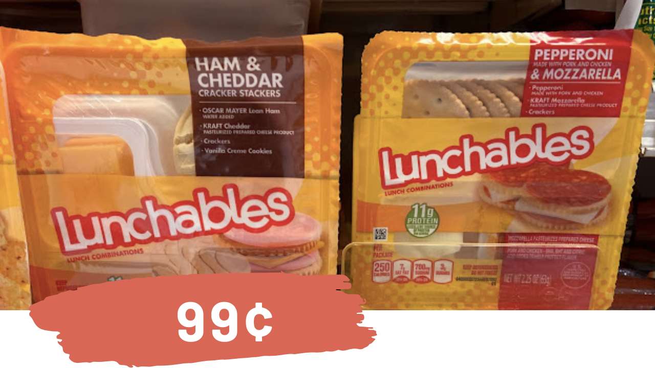 Stock up on Lunchables for just 99¢ at Kroger :: Southern Savers