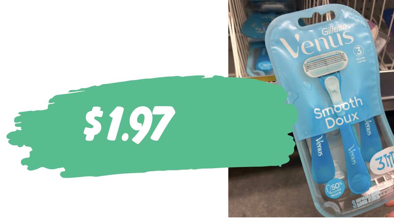 Head to CVS for $1.97 Venus Smooth Razors :: Southern Savers