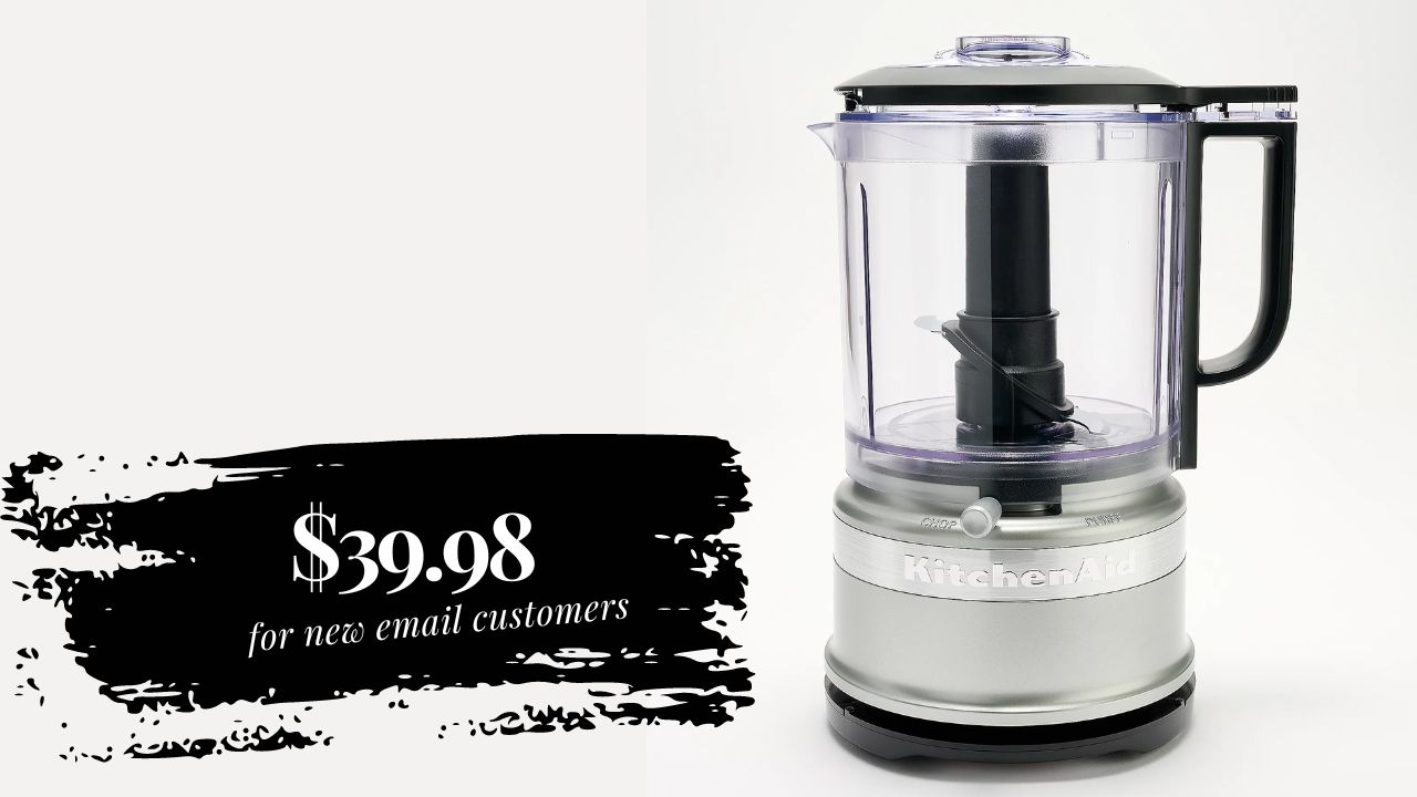 KitchenAid 5-Cup Food Chopper $59.98 + $20 Off For New Customers ...
