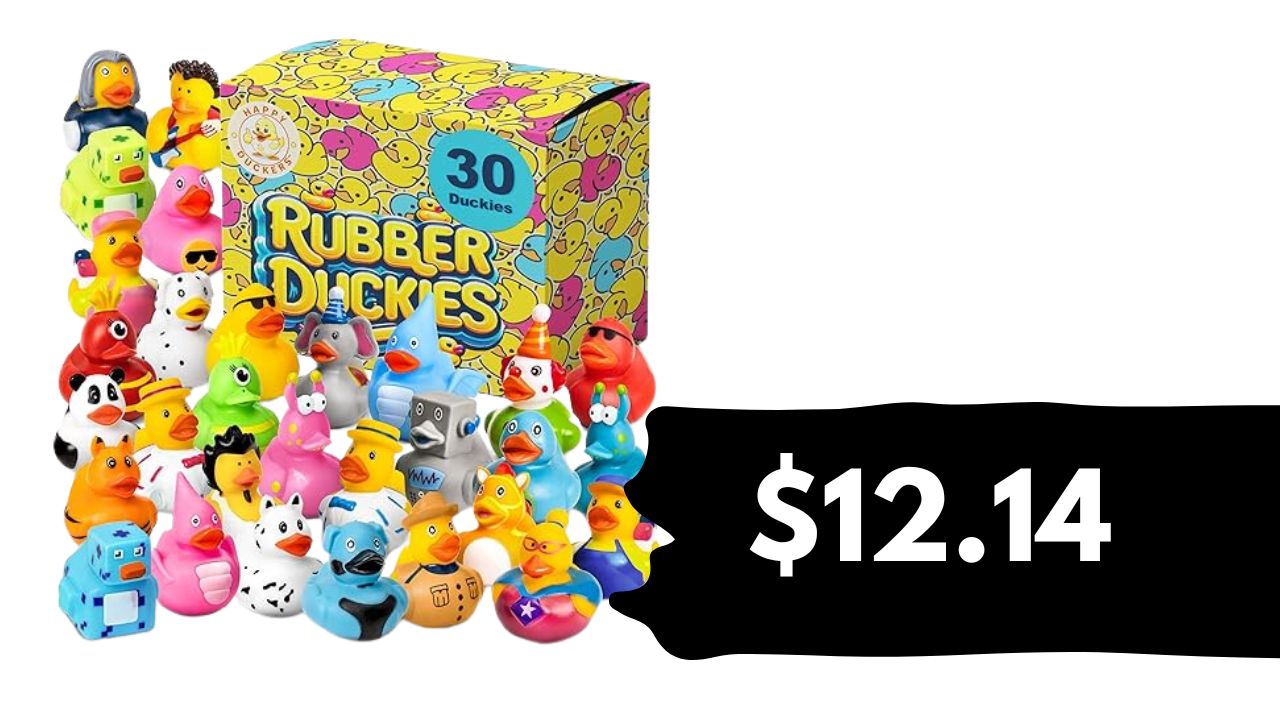 30-Count Rubber Duck Variety For $12.14 | Great OCC Shoebox Idea ...