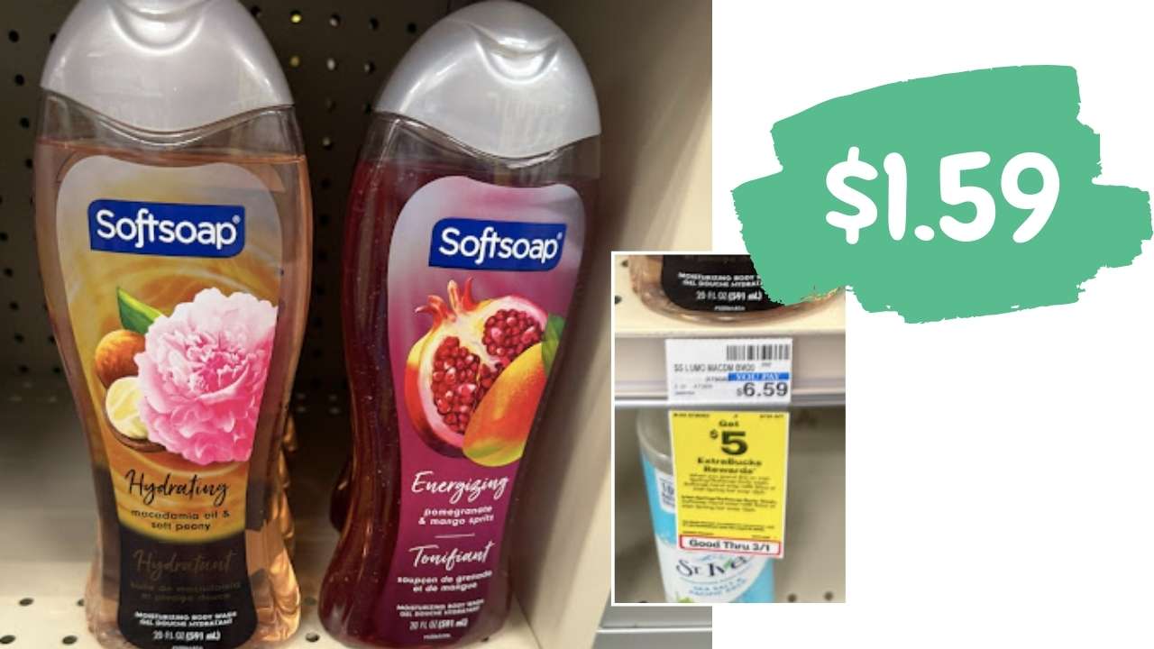 $1.59 Softsoap Body Wash at CVS (reg. $6.59) :: Southern Savers