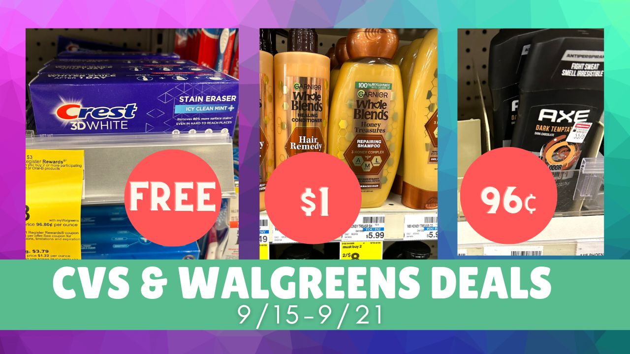 Video: Top CVS & Walgreens Deals 9/15-9/21 :: Southern Savers