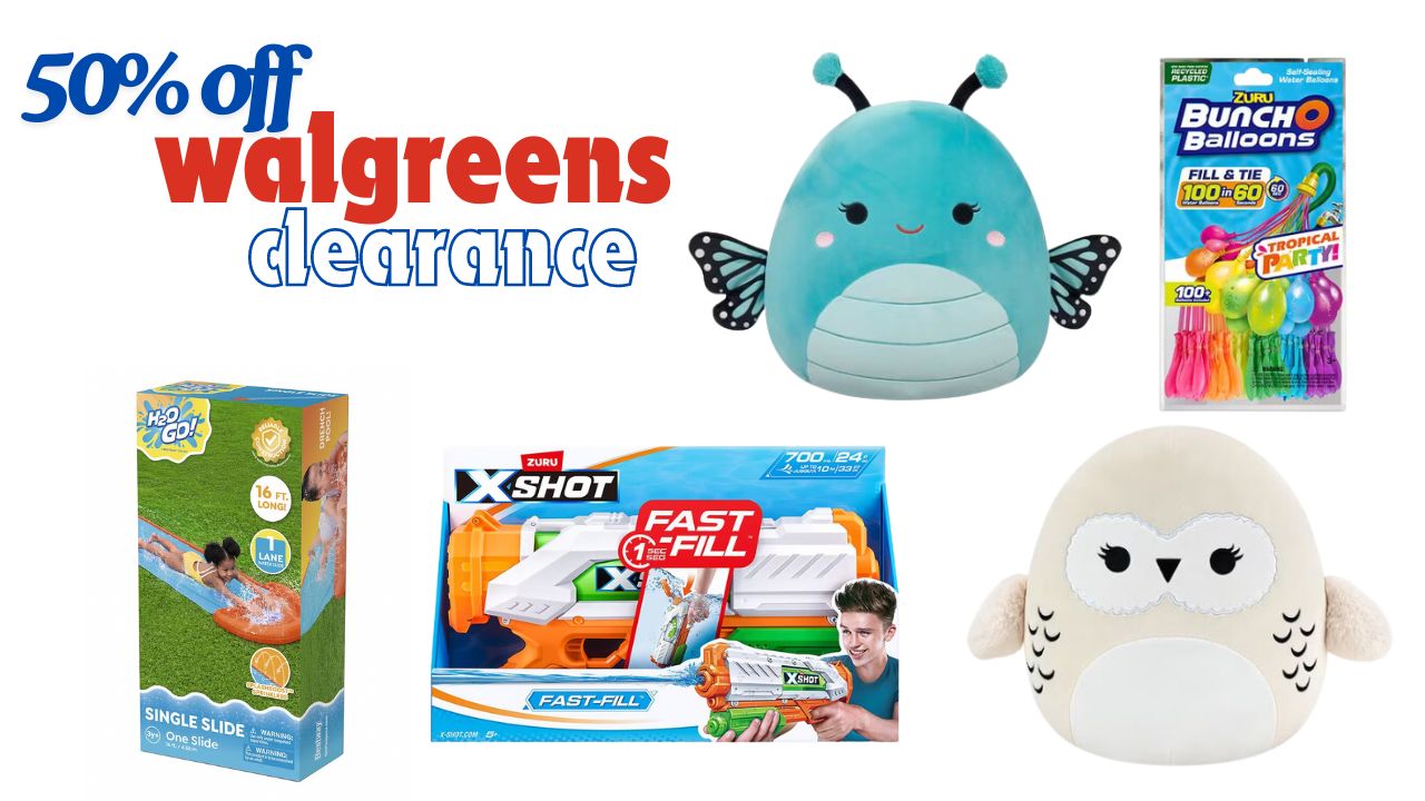 50% off Walgreens Squishmallows & Summer Toys :: Southern Savers
