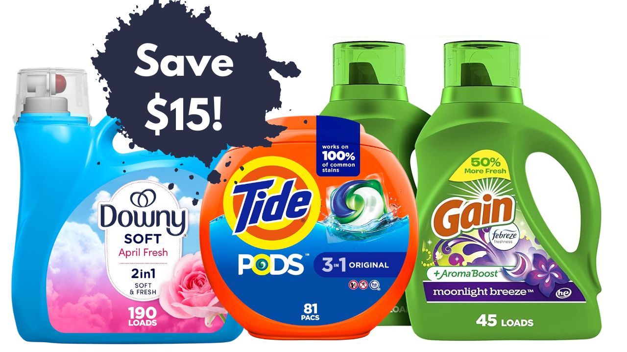 Amazon | Save $15 on $50+ Laundry Products :: Southern Savers