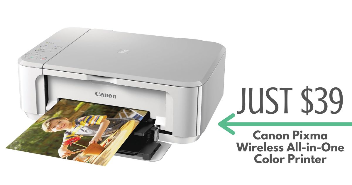 Canon Pixma Wireless All-In-One Inkjet Printer $39 Shipped (reg. $80 ...