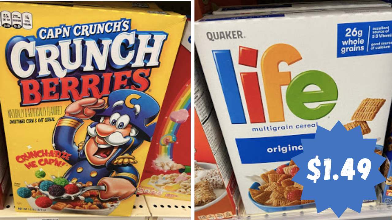 $1.49 Quaker Cereal with Kroger eCoupon :: Southern Savers