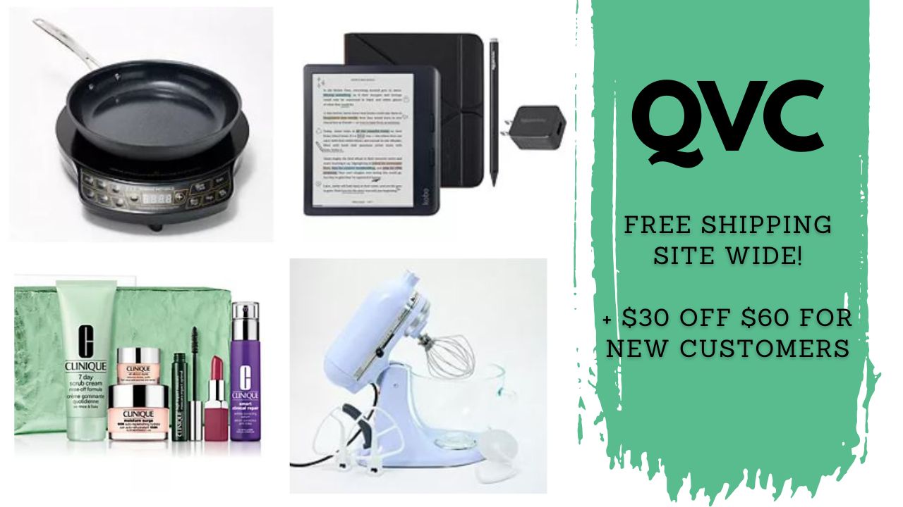 QVC FREE Shipping Sitewide Two Days Only + Extra $30 Off :: Southern Savers