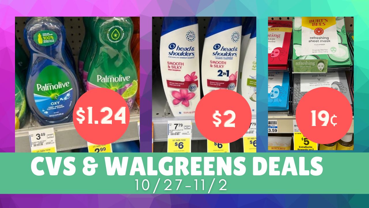 Video: Top CVS & Walgreens Deals 10/27-11/2 :: Southern Savers