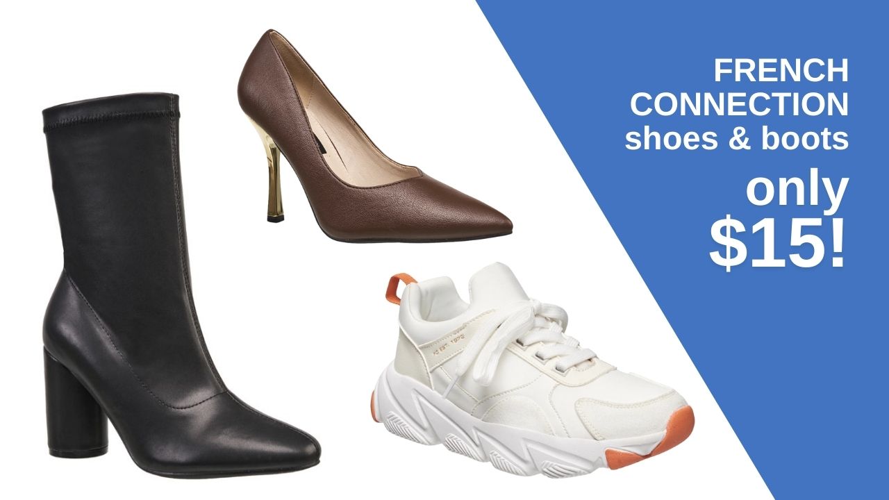 ALL French Connection Shoes & Boots $15 Shipped (reg. $79-$169 ...