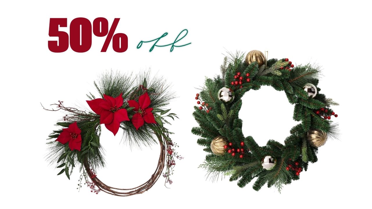 Decorated Christmas Wreaths From $10 at Target! :: Southern Savers