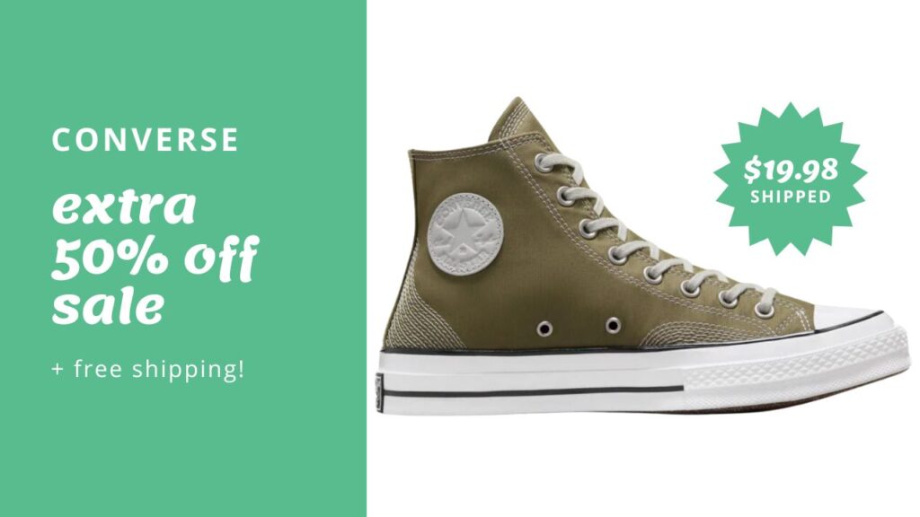 Converse Code | Extra 50% Off = Shoes for $20 Shipped!! :: Southern Savers