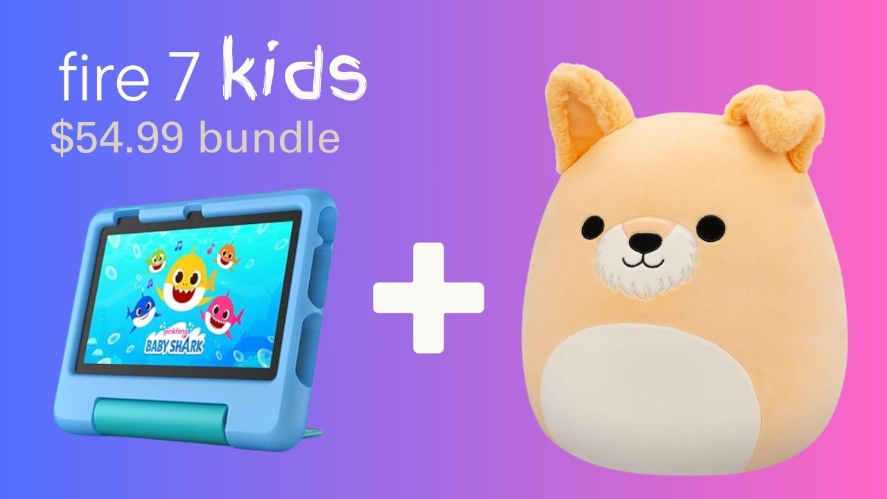 Amazon Fire 7 Kids + Squishmallow or Backpack $54.99 Shipped ...