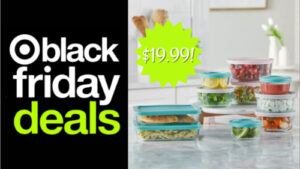 Target Black Friday | 20-Pc. Pyrex Glass Storage Set at $19.99 ...