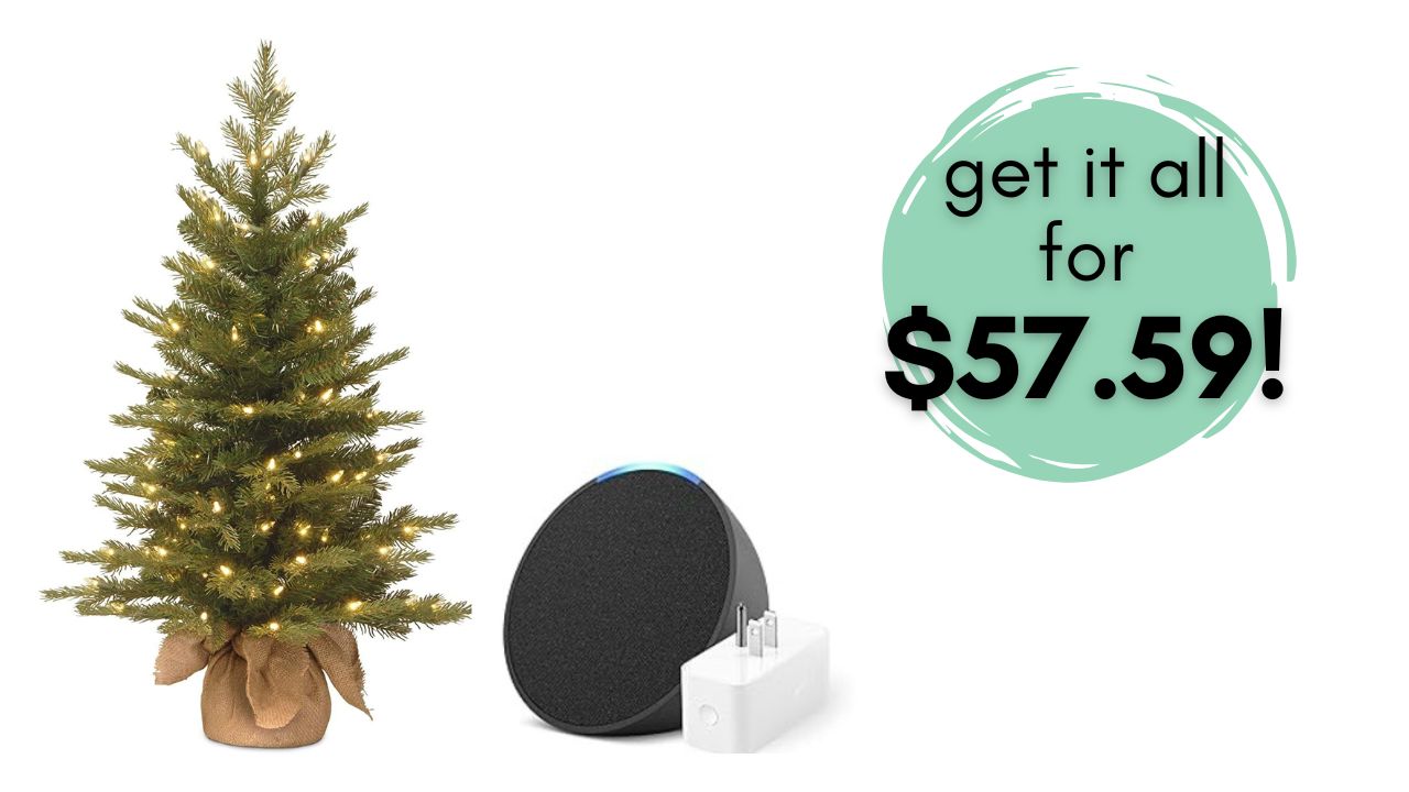 Free Echo Pop & Amazon Smart Plug w/ Christmas Tree Purchase ...