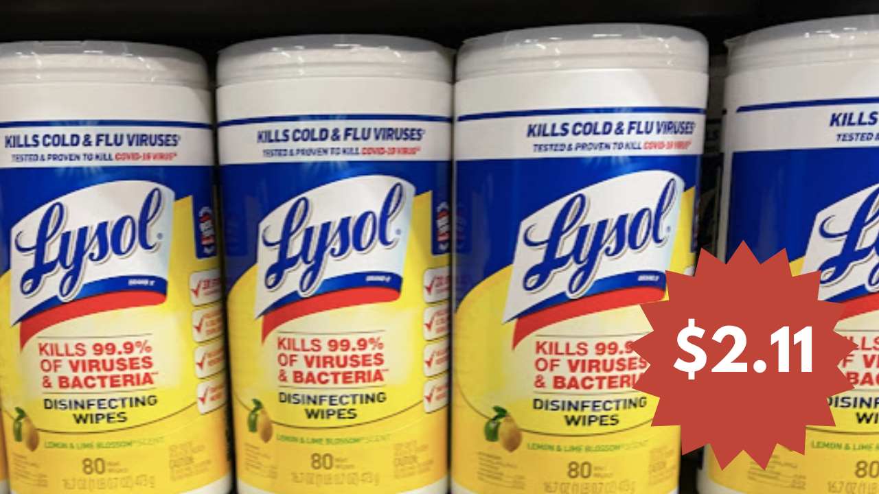 Pick Up Lysol Disinfecting Wipes for $2.11 at Publix :: Southern Savers
