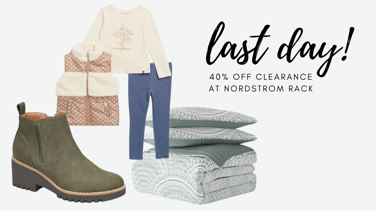 Nordstrom Rack 40% Off Clearance Ends Today :: Southern Savers