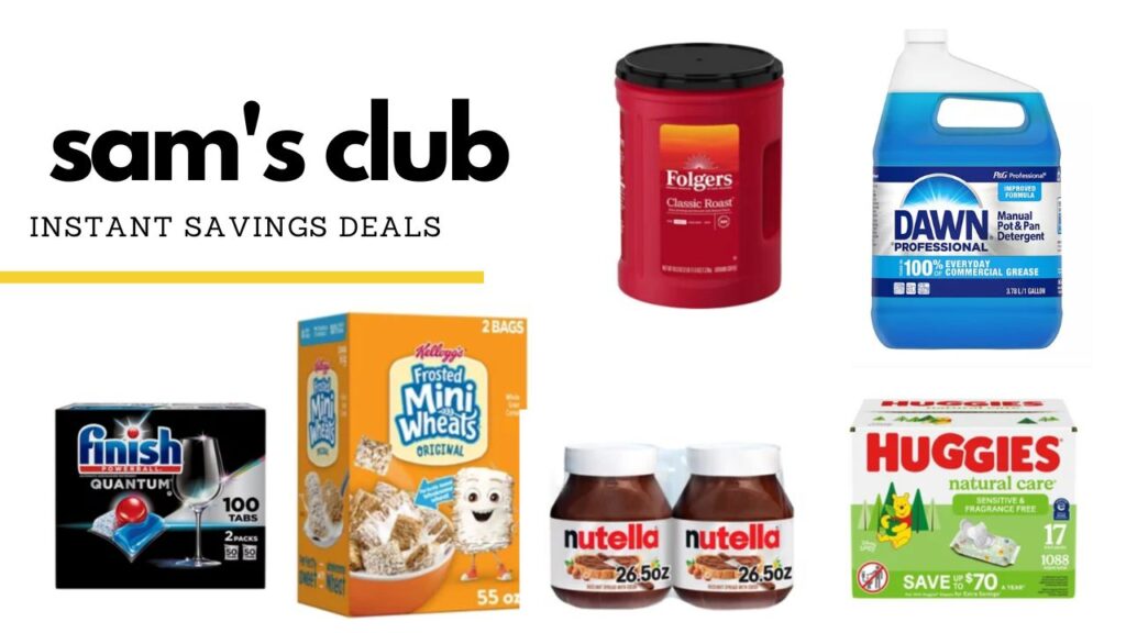 Sam's Club December Instant Savings | Stock Up Items & Gifts ...