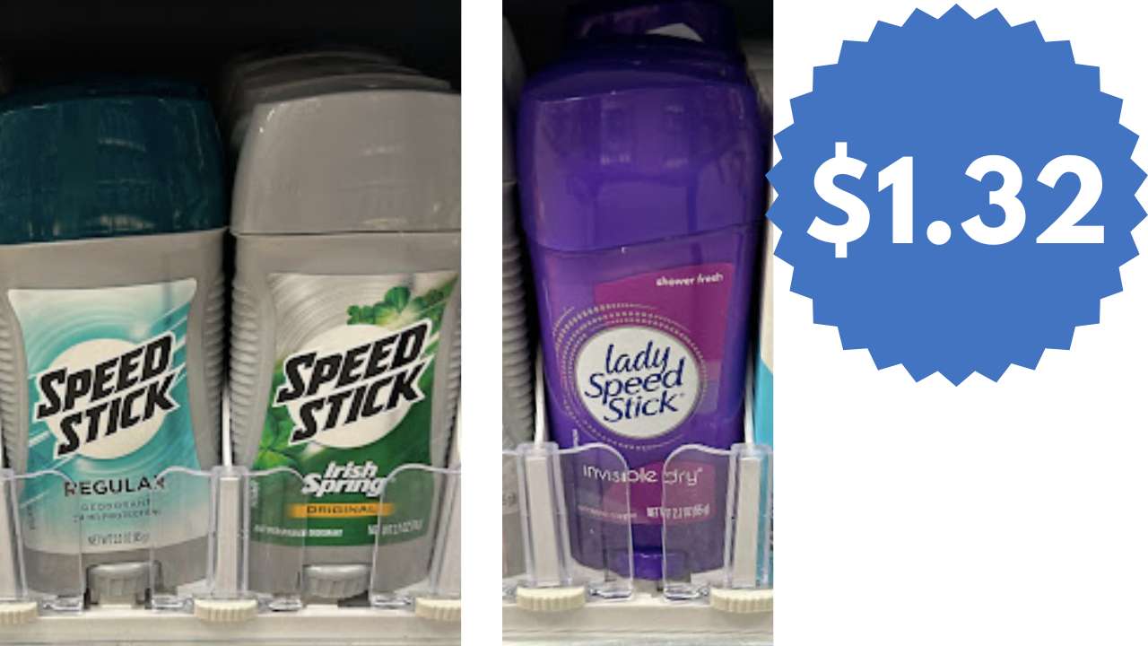 $1.32 Speed Stick & Lady Speed Stick Deodorant at Publix :: Southern Savers