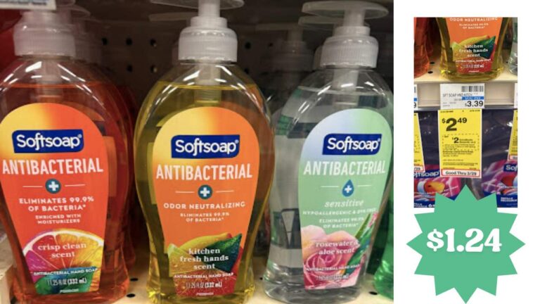 $1.24 Softsoap Liquid Hand Soap at CVS :: Southern Savers