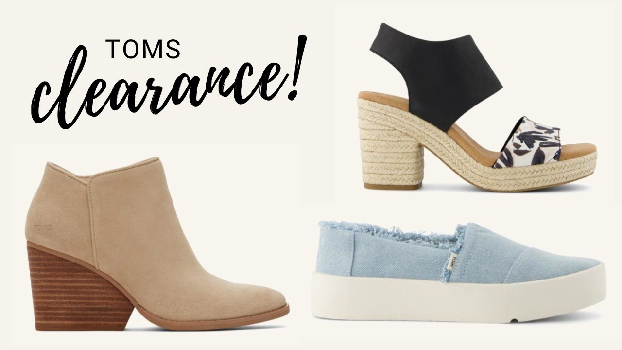 TOMS Clearance Sale | 70% Off Shoes, Sandals and Boots + Free Shipping ...