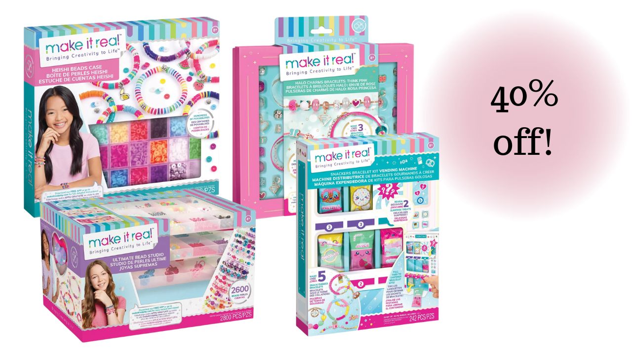 40% Off Make It Real Bracelet Kits at Target | Ends Today! :: Southern ...