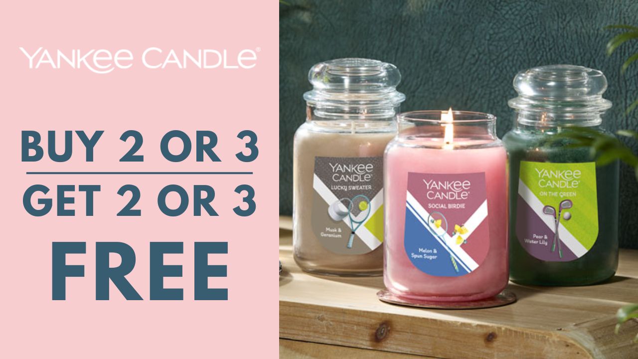 Yankee Candle Large Candles Are B2G2 or B3G3! :: Southern Savers