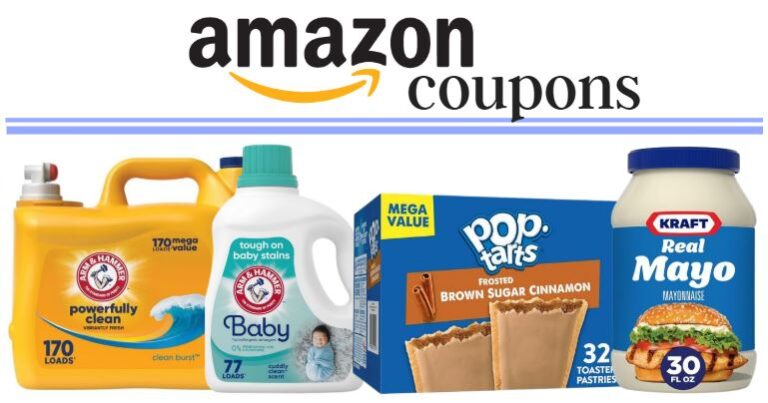 Top Amazon Coupons: Grocery, Personal Care & Household Deals ...