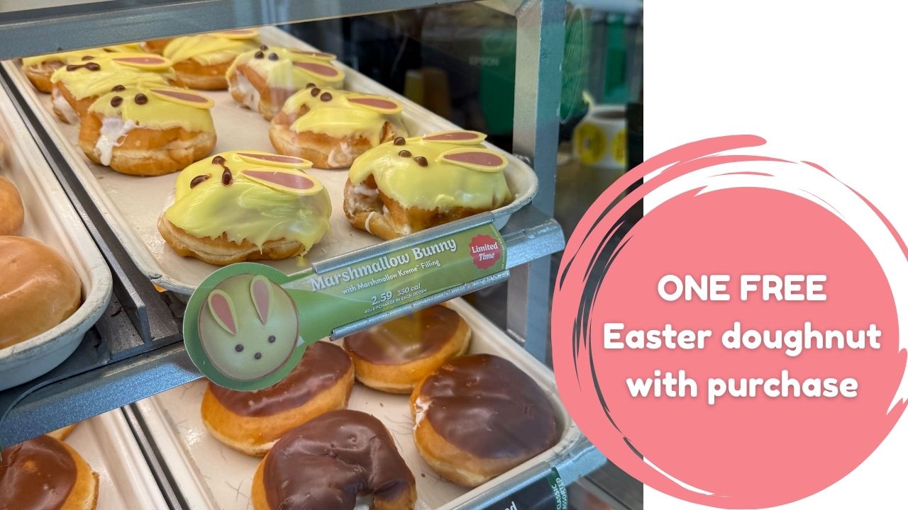 Free Krispy Kreme Easter Doughnut With Purchase Today Only! :: Southern Savers