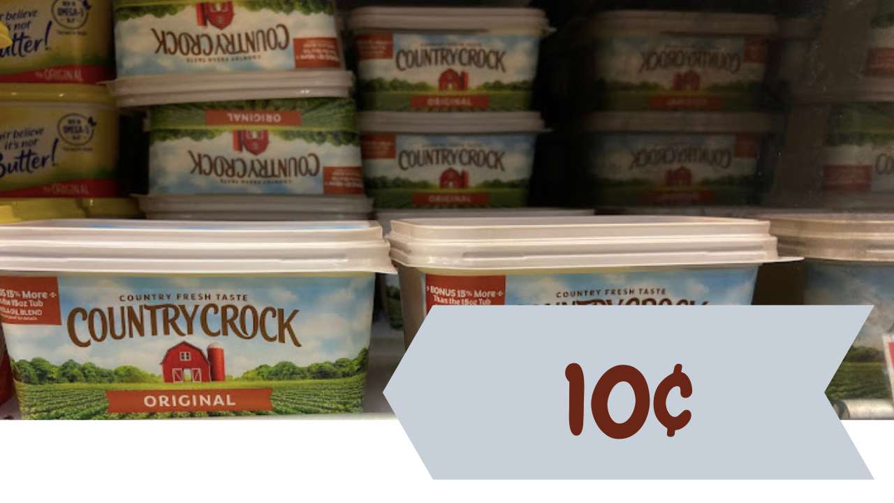 Stock Up on Country Crock Spread for Only 10¢! :: Southern Savers
