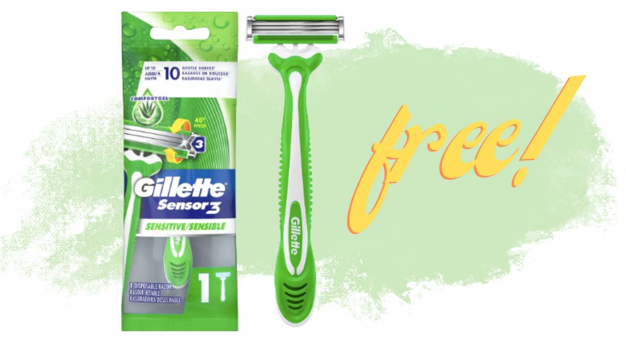 FREE Gillette Sensor3 Disposable Razor at CVS! :: Southern Savers