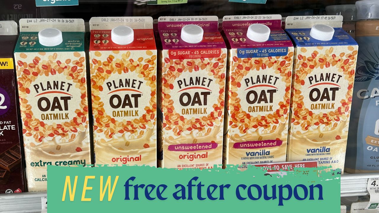 FREE Planet Oat Milk Digital Coupon | Expires Tomorrow! :: Southern Savers