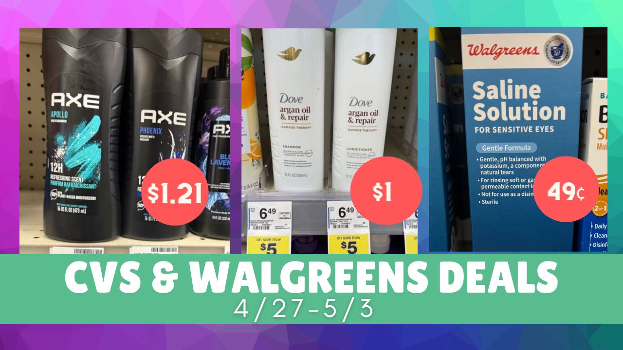 Top CVS & Walgreens Deals: 4/26-5/3 :: Southern Savers