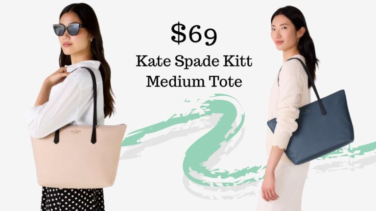 Kate Spade Kitt Medium Tote On Sale For $69 (reg. $299) :: Southern Savers