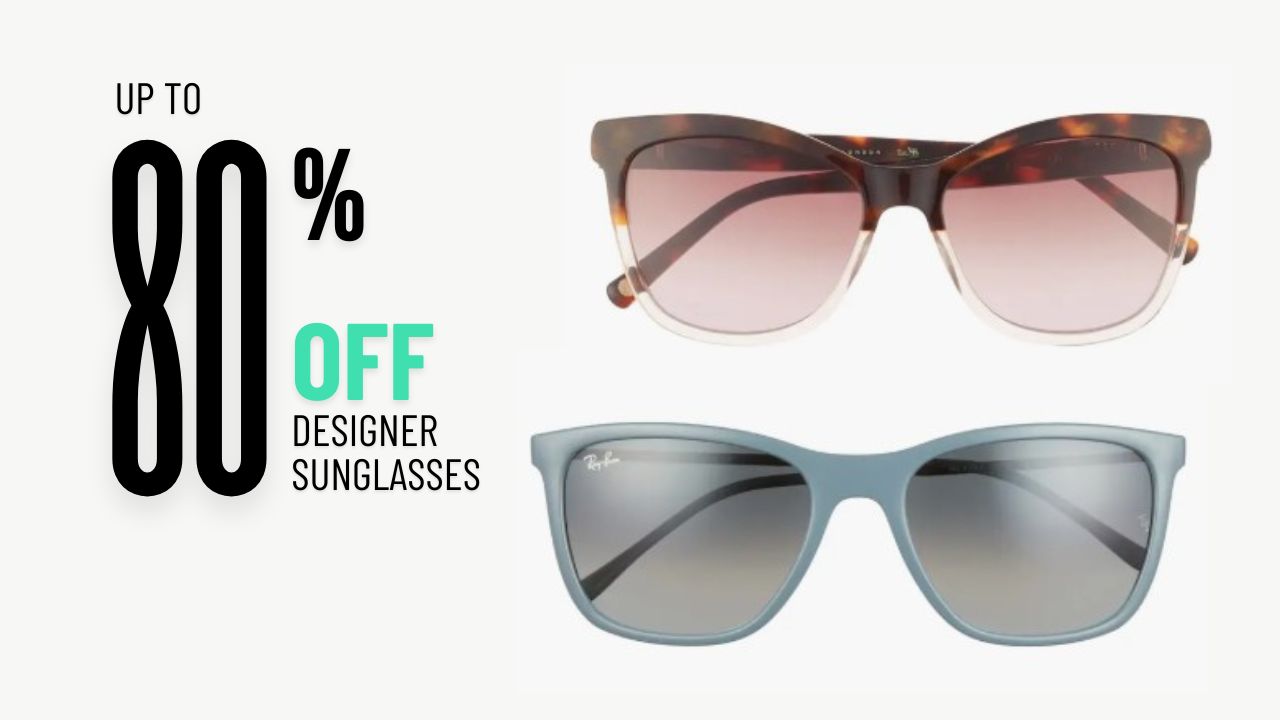 Nordstrom Rack Designer Sunglasses Up to 80% Off :: Southern Savers