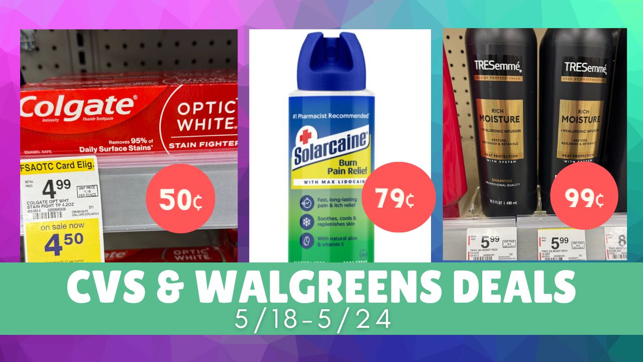 Video: Top CVS & Walgreens 5/18-5/24 :: Southern Savers