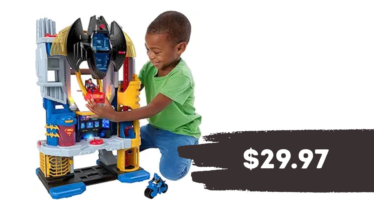 Fisher-Price Imaginext DC Super Friends Batman Toy Now $29.97 (reg. $99 ...