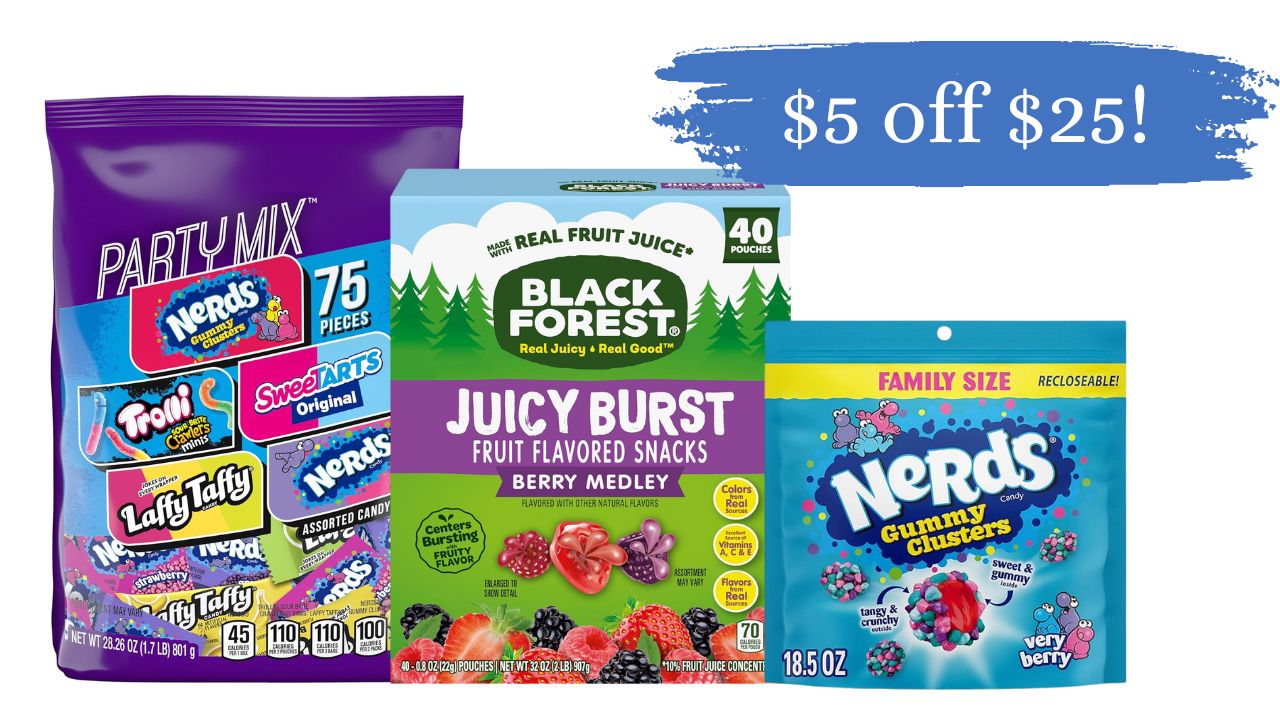 $5 off $25 Select Candy Items at Amazon :: Southern Savers