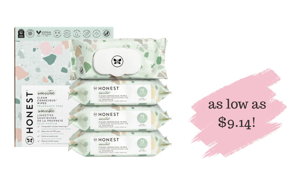 The Honest Company Clean Wipes 4-Pack As Low As $9.14 w/ Subscribe ...