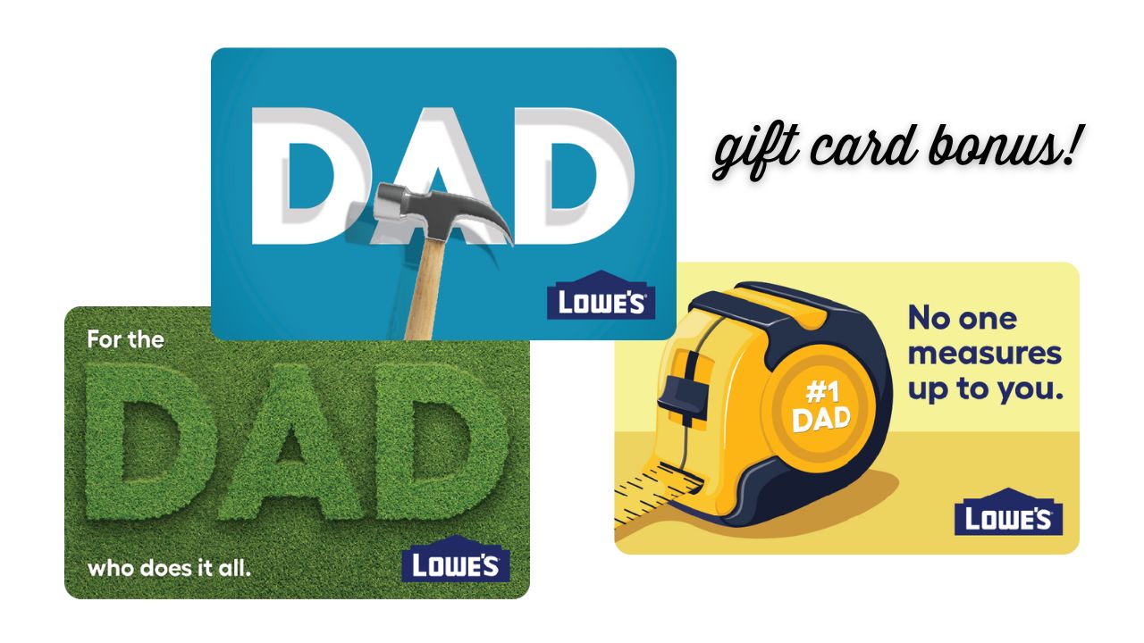 Lowe's Gift Card Bonus | Get 20% Back in an E-Gift Card :: Southern Savers