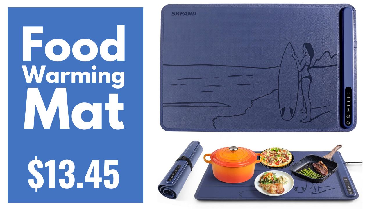 Multi-Dish Food Warming Mat $13.45 (reg. $35) :: Southern Savers