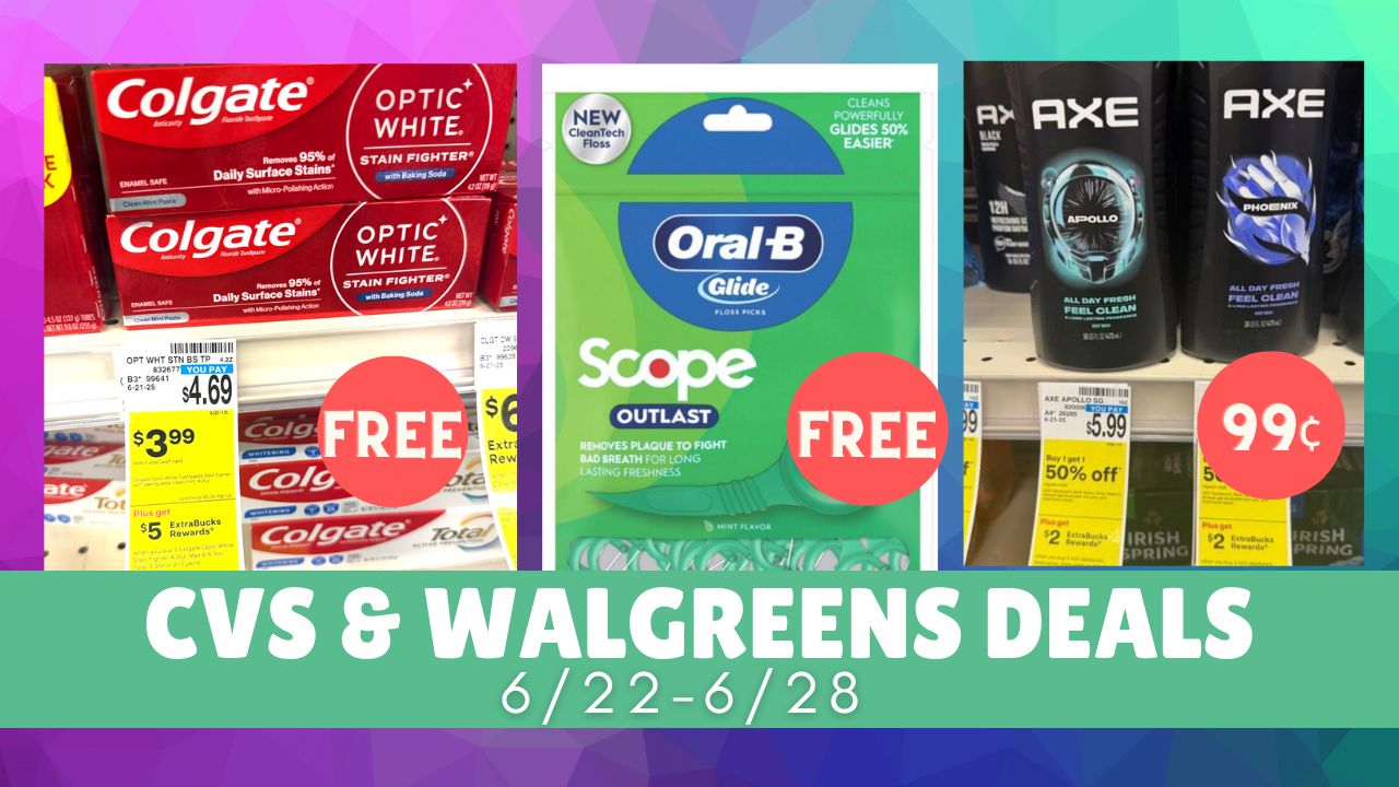 Video: Top CVS & Walgreens Deals 6/22-6/28 :: Southern Savers