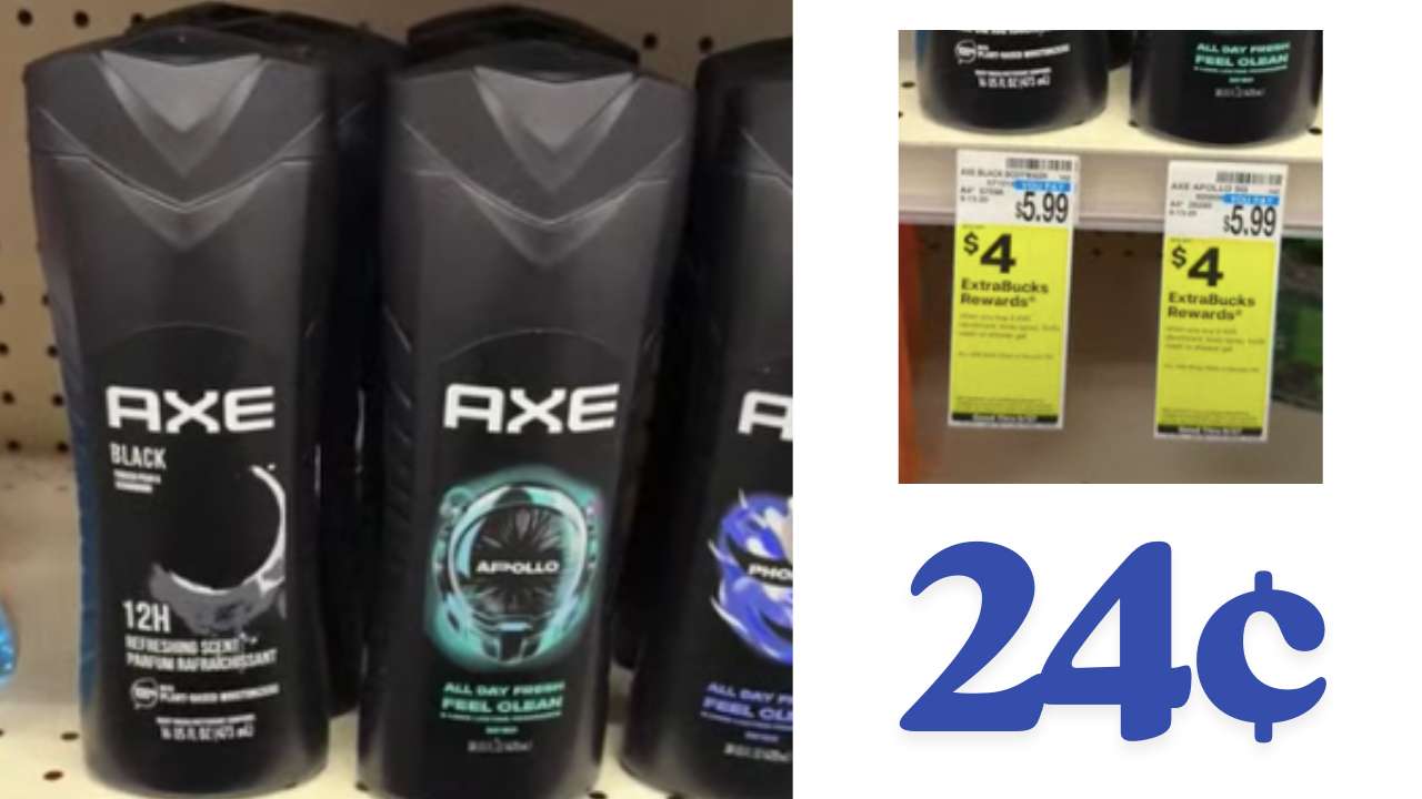 Pick Up 24¢ Axe Body Wash at CVS :: Southern Savers