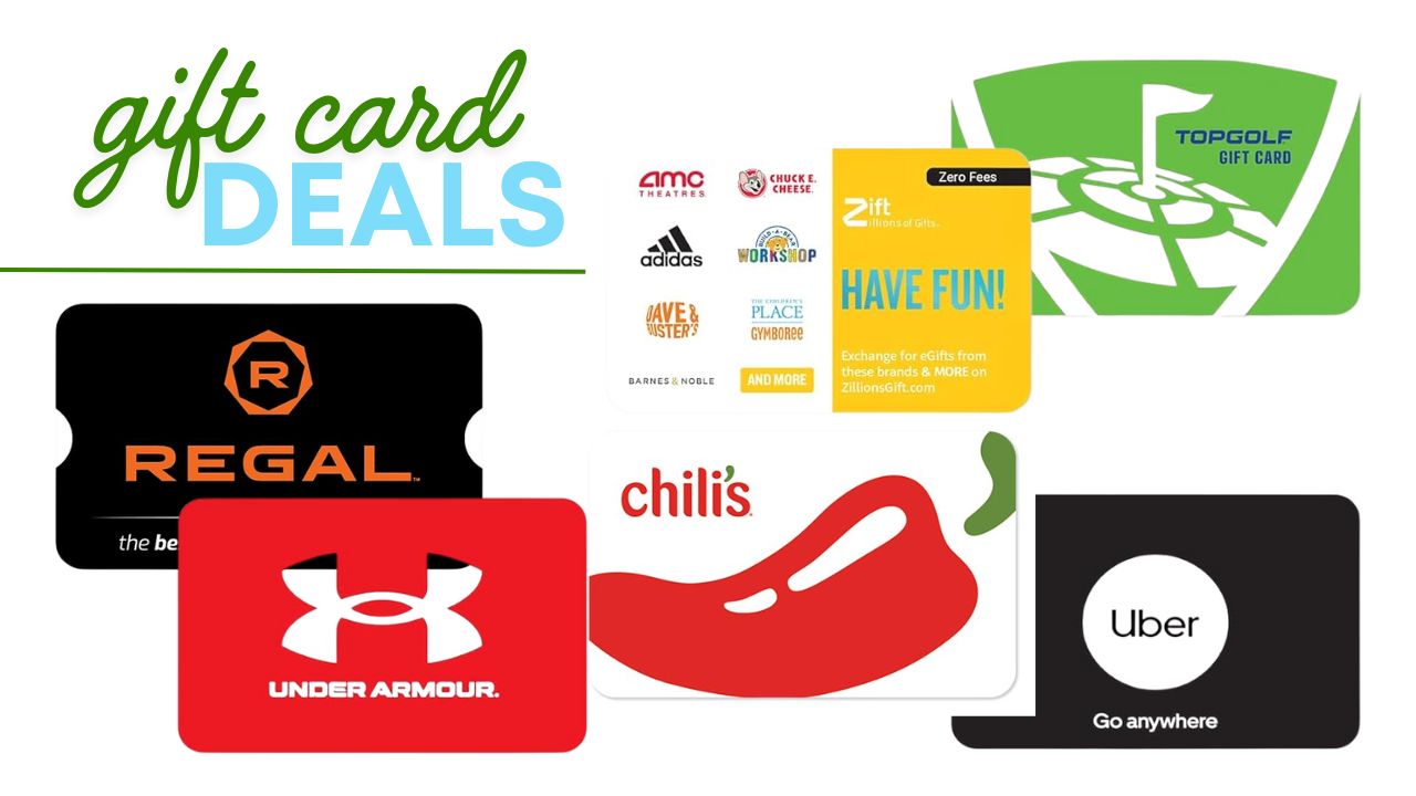 Prime Week Gift Card Deals | Up to 20% Off Retail & Dining! :: Southern ...