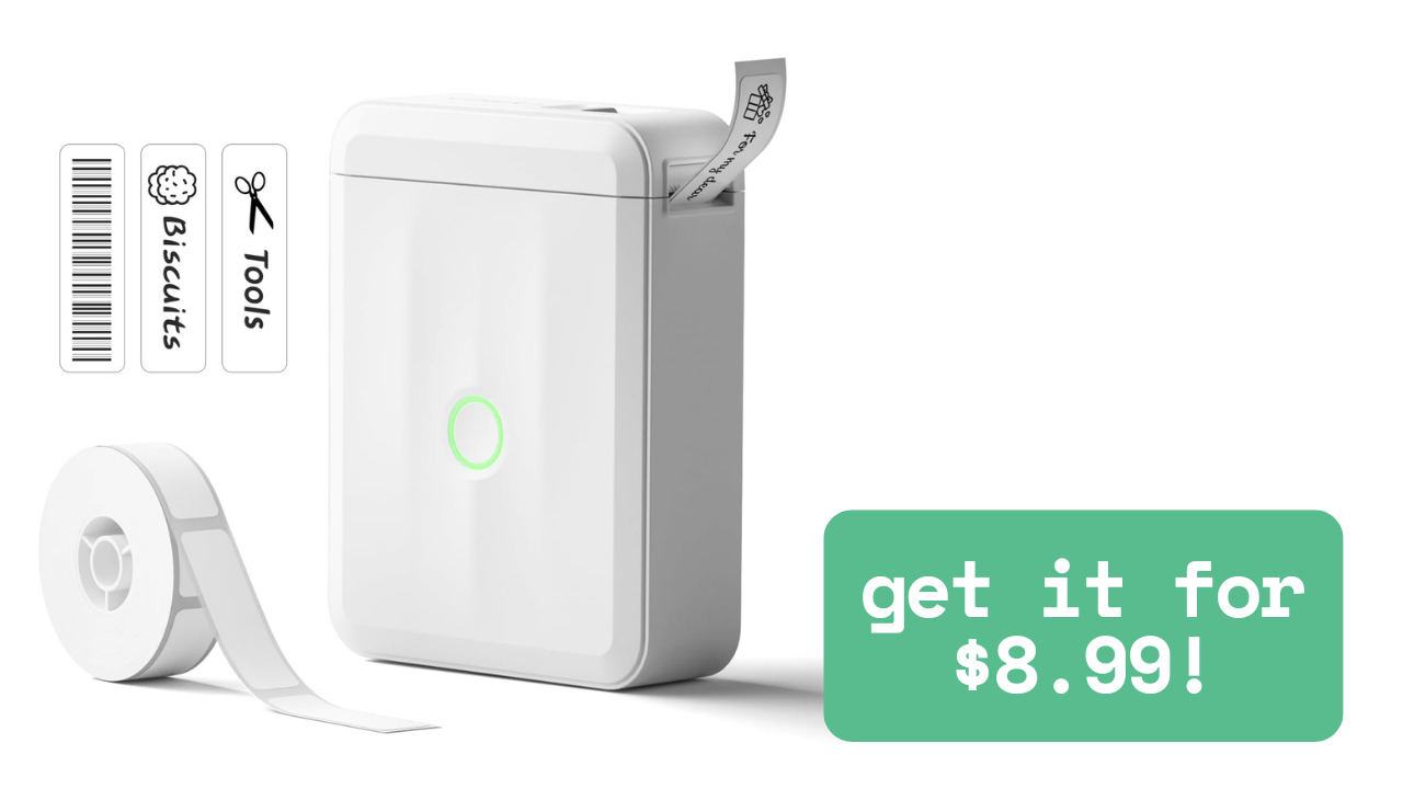 Label Everything With This $8.99 Wireless Label Maker From Amazon ...