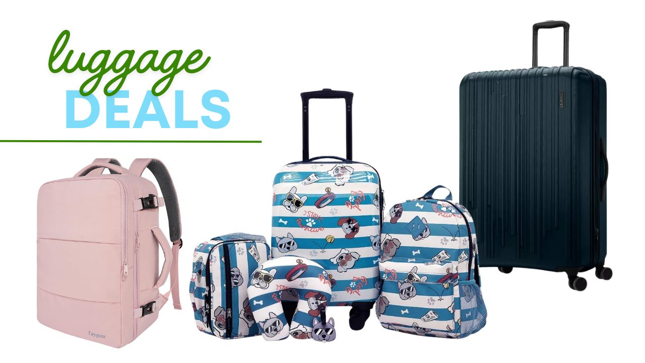 Prime Week Luggage Deals For Every Travel Adventure :: Southern Savers