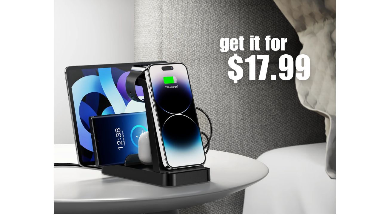5-in-1 Charging Station $17.99 (reg. $50) at Walmart :: Southern Savers